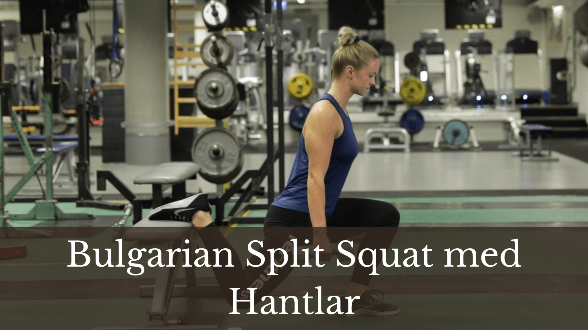 Bulgarian Split Squat med Hantlar: En Guide för Starka Ben